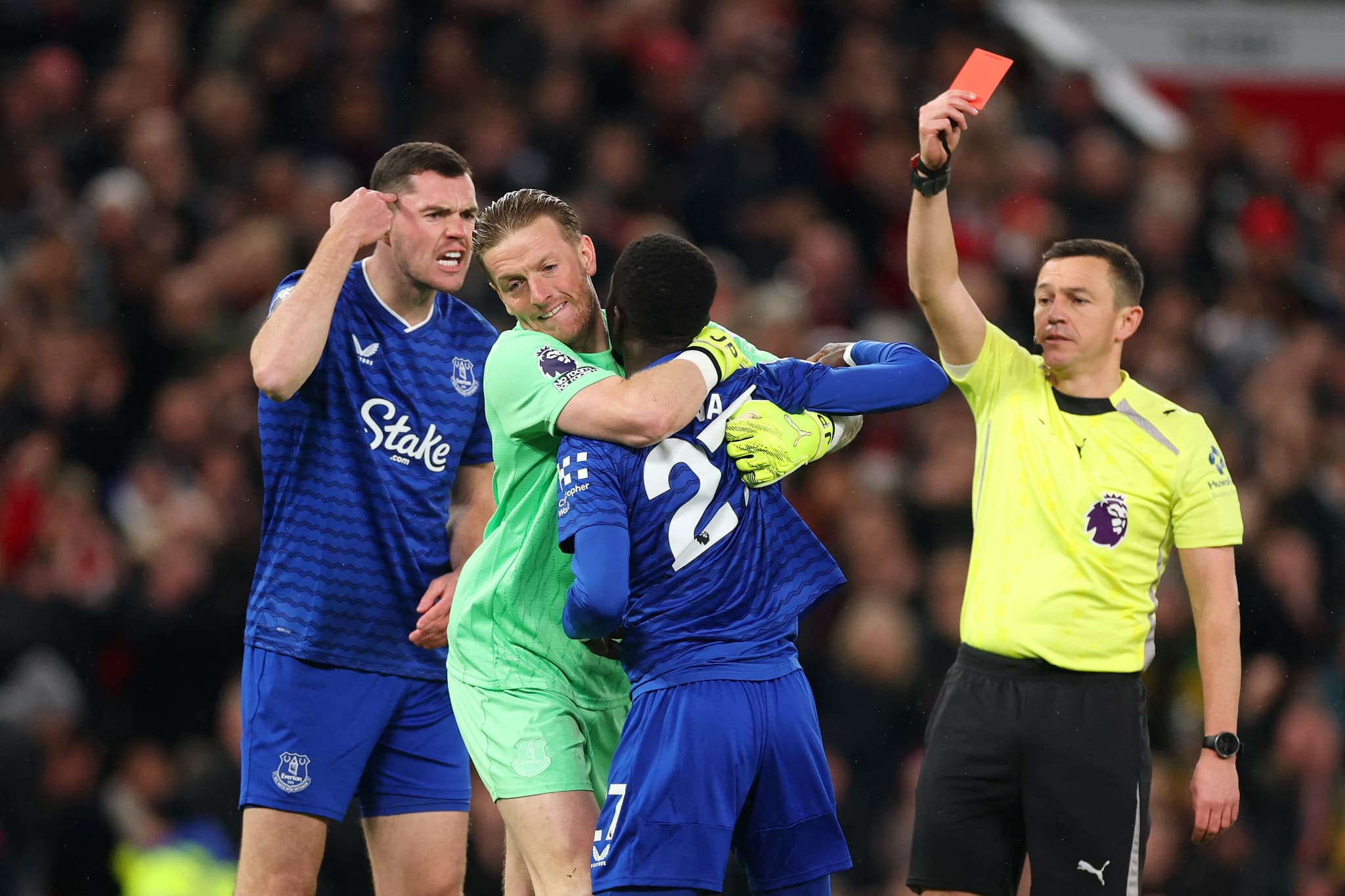 Everton: après leur bagarre en plein match, Gueye et Keane se ...