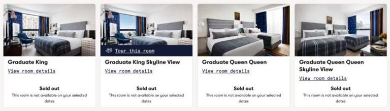 Graduate New York Shuts Down Suddenly, and All Reservations Have Been ...