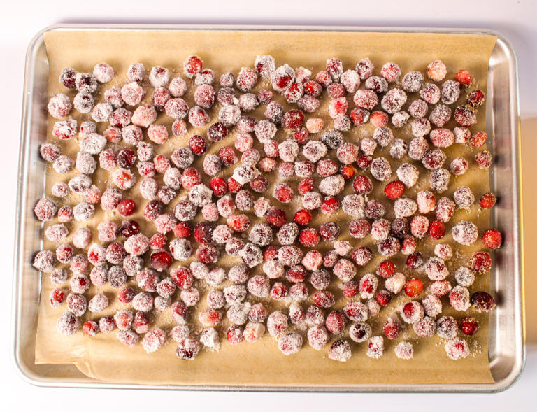 How to Make Sugared Cranberries (with a modern twist!)