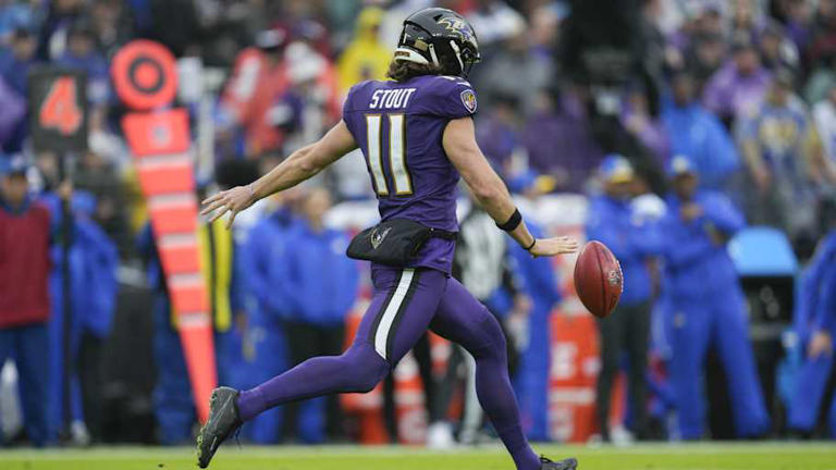 Ravens Punter Has Historic Outing in Jets Win