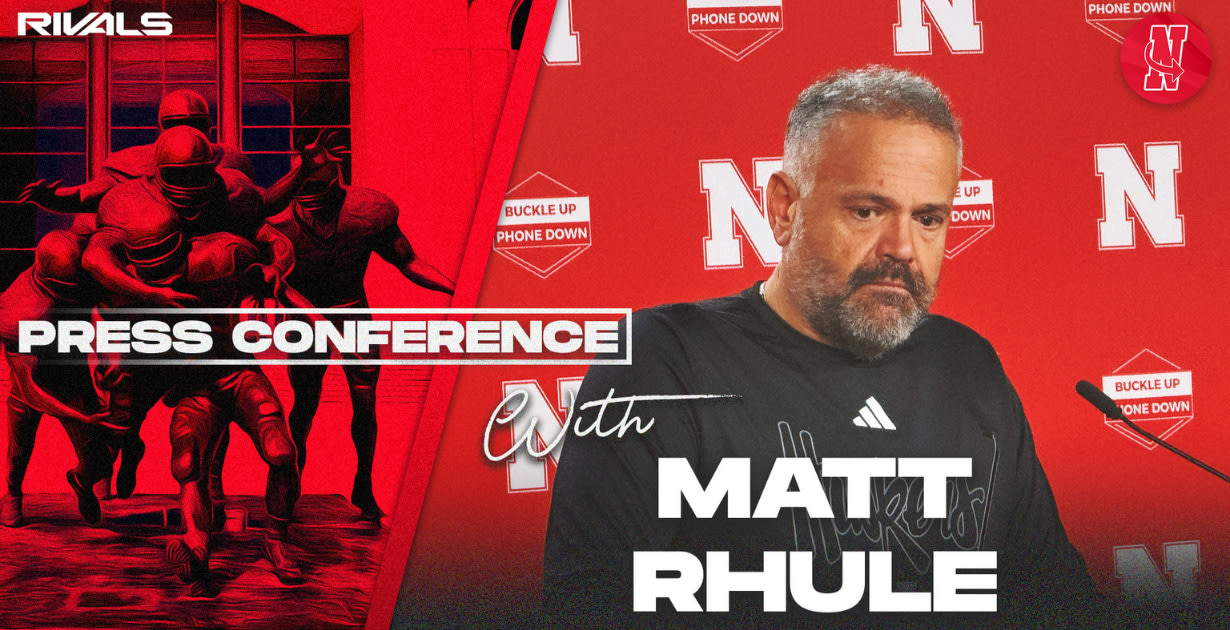 WATCH: Matt Rhule press conference answering questions about Penn State ...