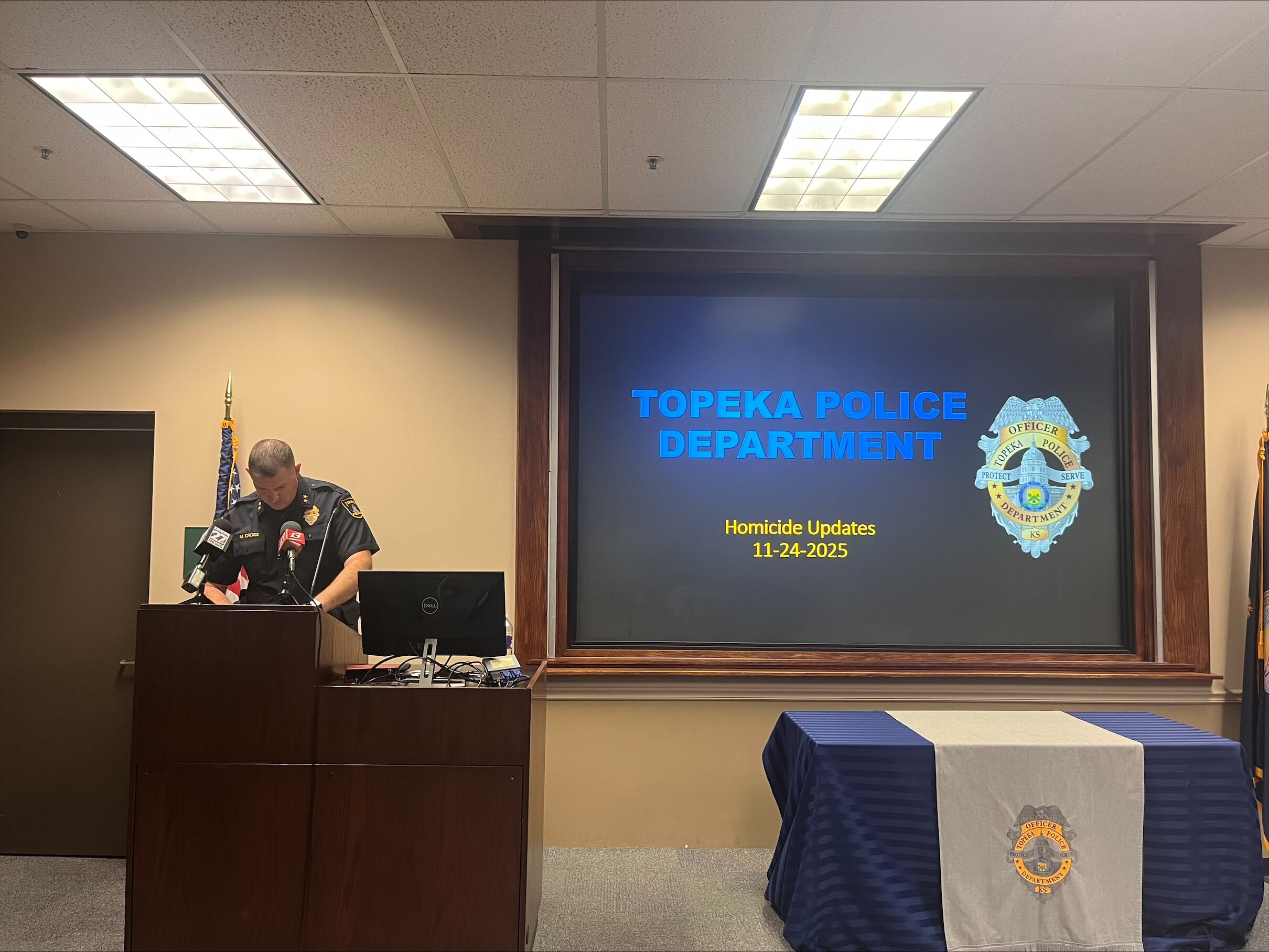 Topeka Police Department discusses recent homicide investigations
