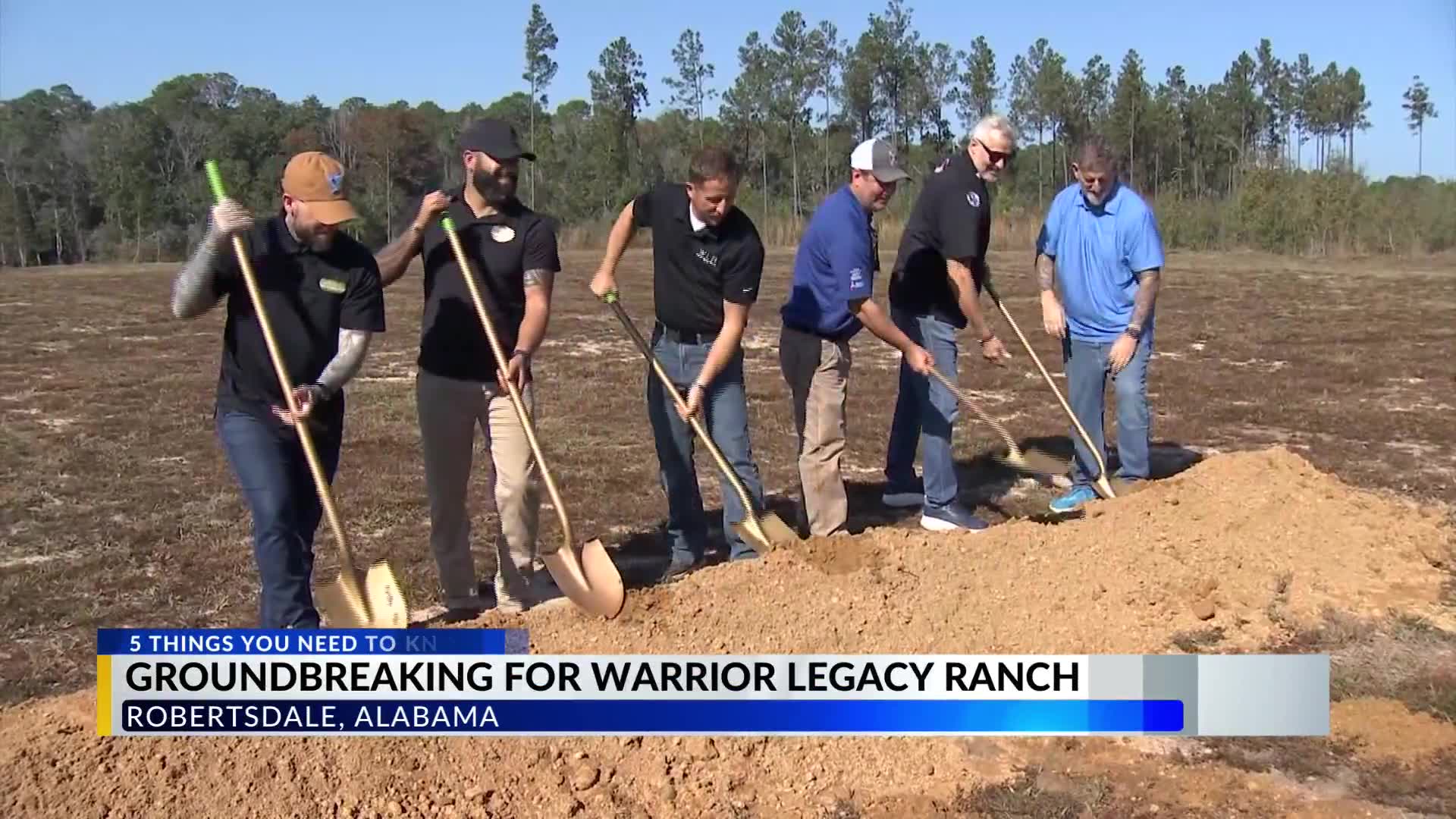 Mental health facility for veterans breaks ground in Robertsdale