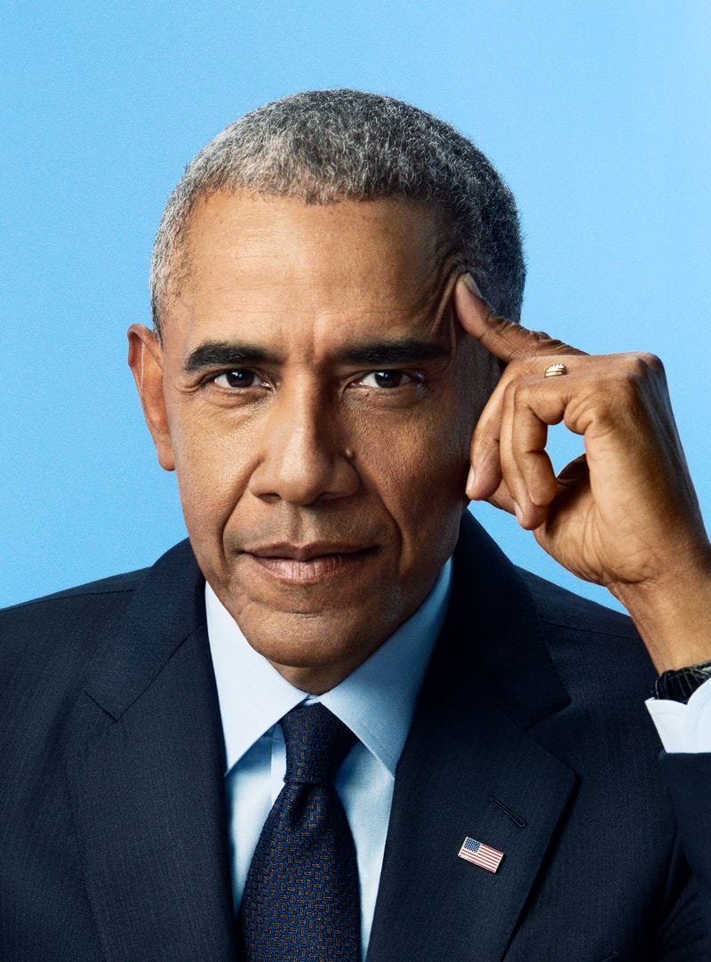 Barack Obama speaking Dec. 1 at Crystal Bridges Museum of American Art