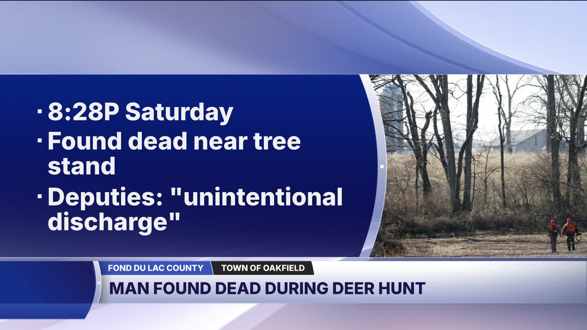 Hunter found dead in Fond du Lac County