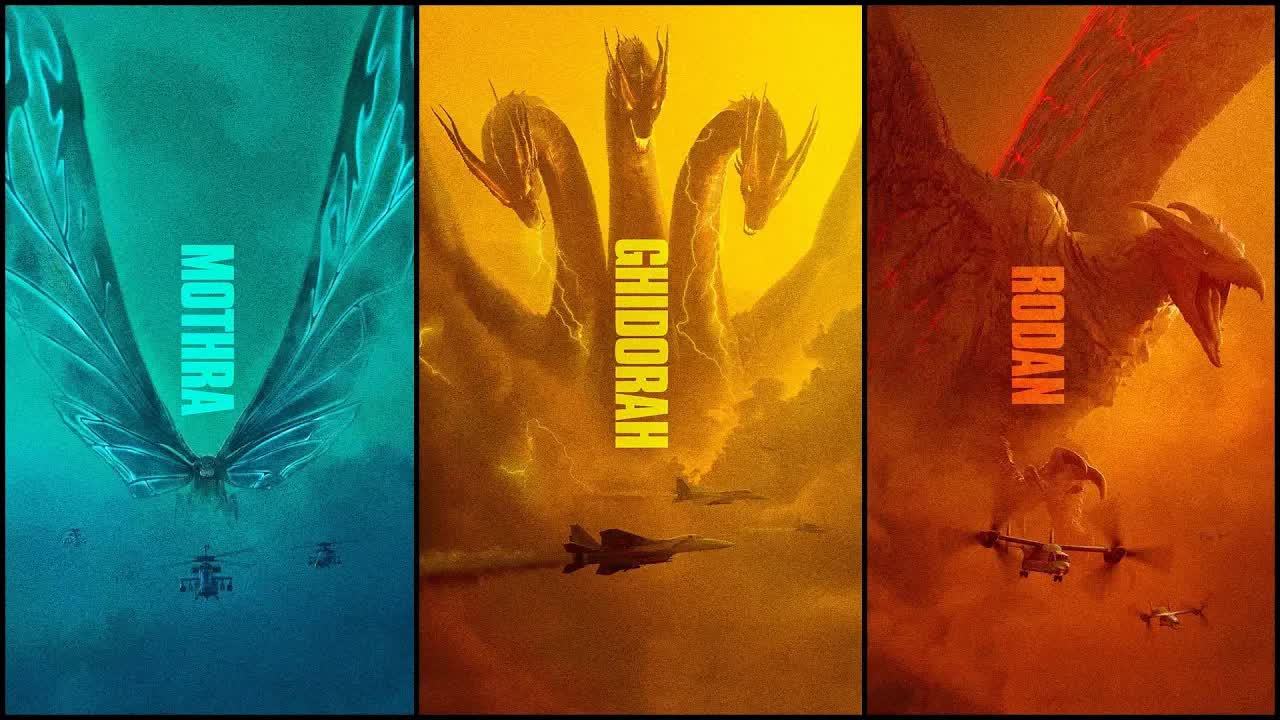 Origin of the kaiju: Mothra, Rodan & King Ghidorah