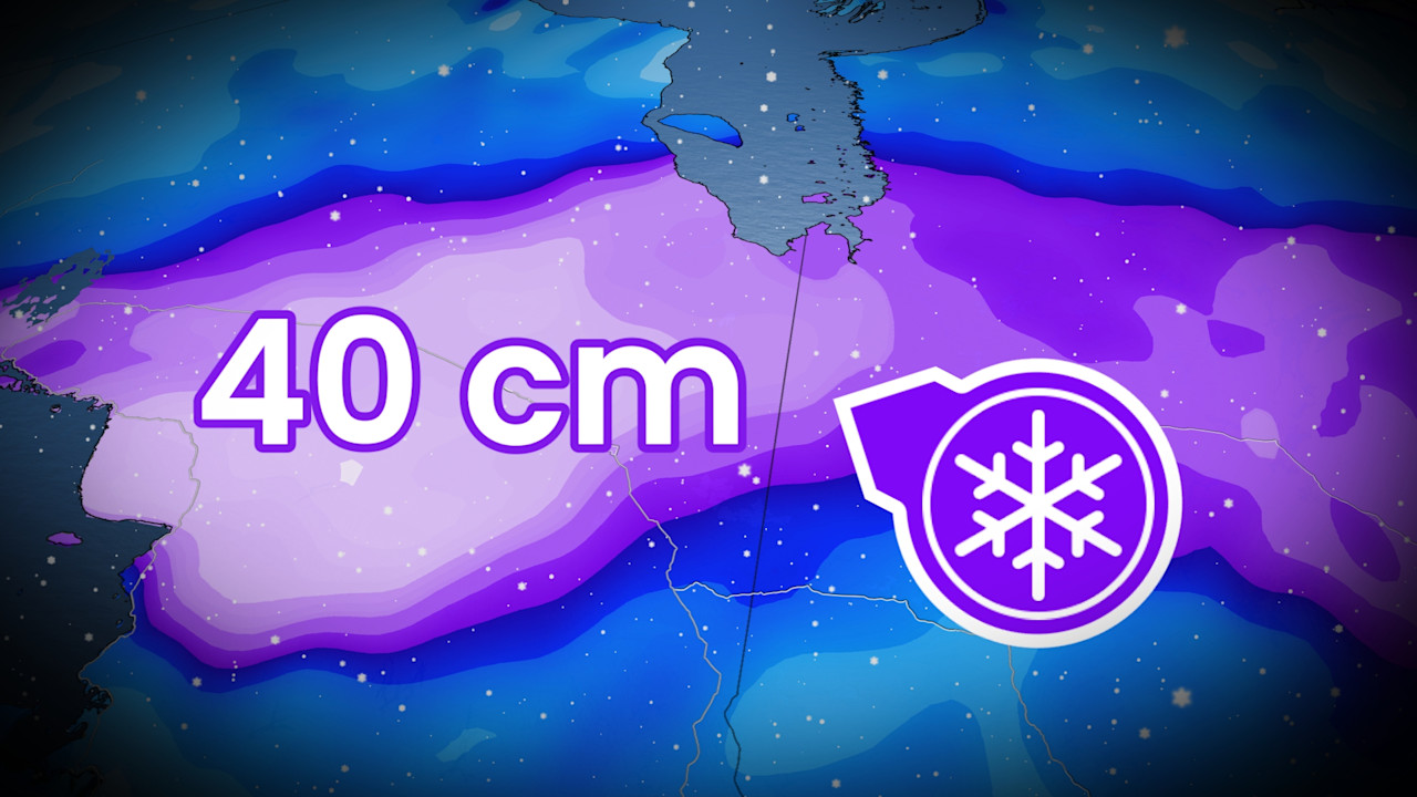 Jusqu'à 40 cm de neige : une tempête majeure aux portes du Québec