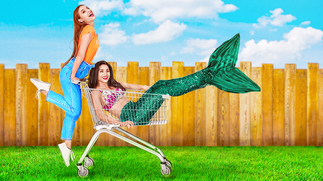 Mermaid Mayhem: 24-Hour Underwater Adventure Challenge