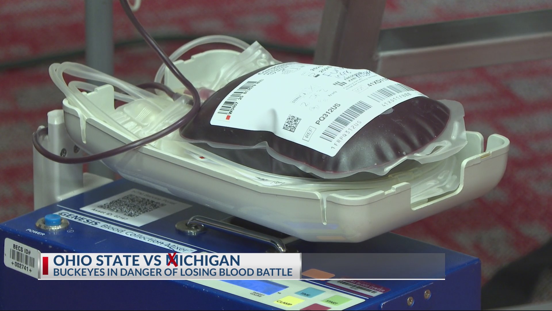 Ohio State in danger of losing blood battle