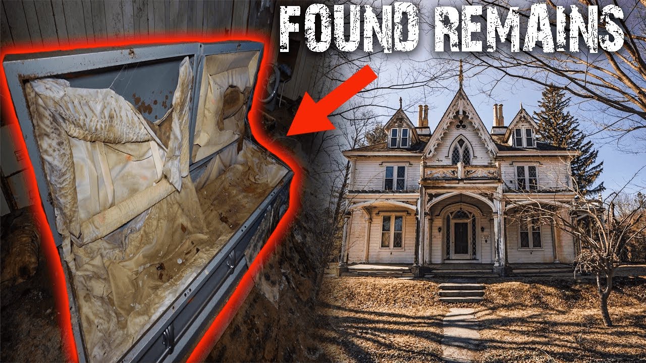 I explored a chilling abandoned funeral home