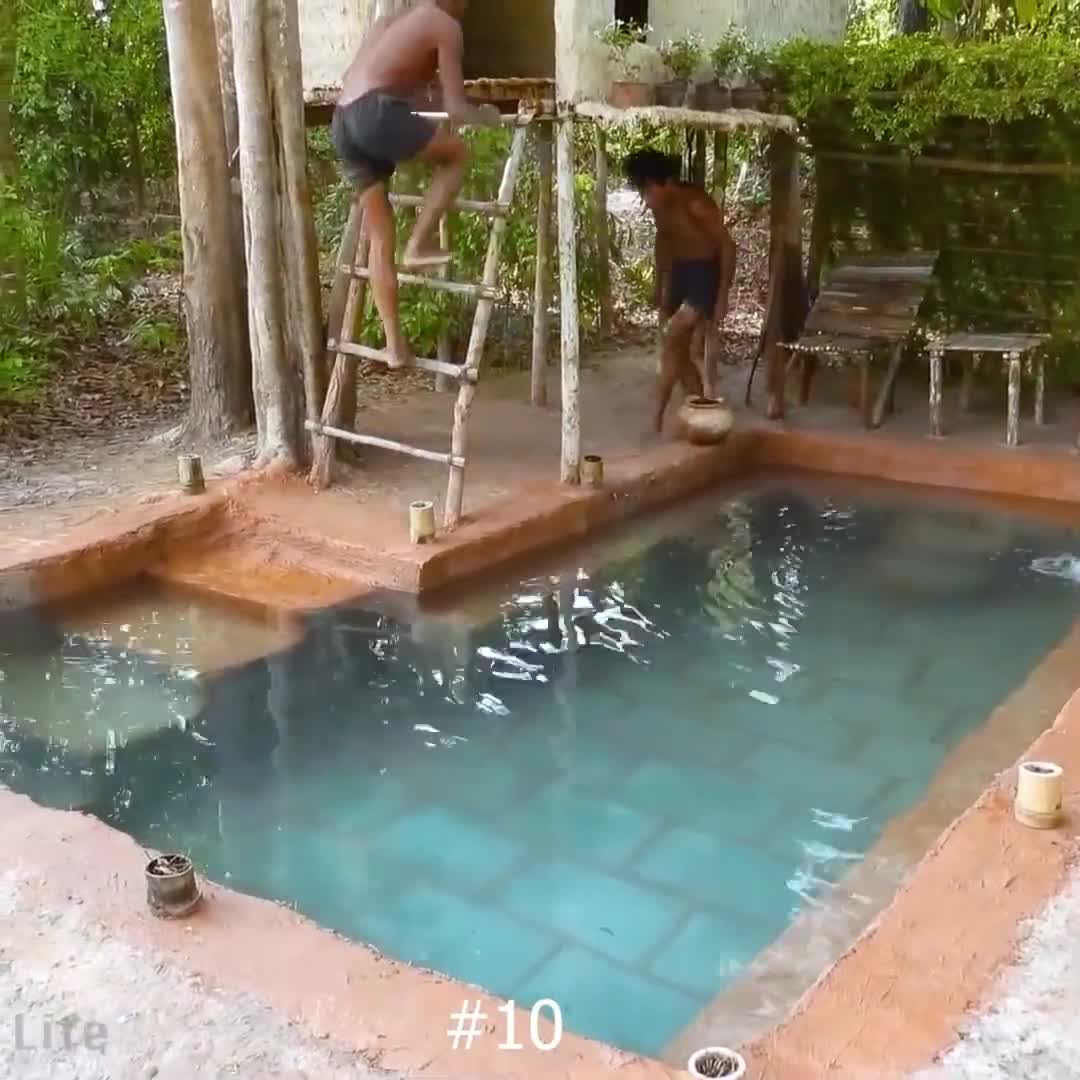 How We Built a Jungle Pool From Scratch!