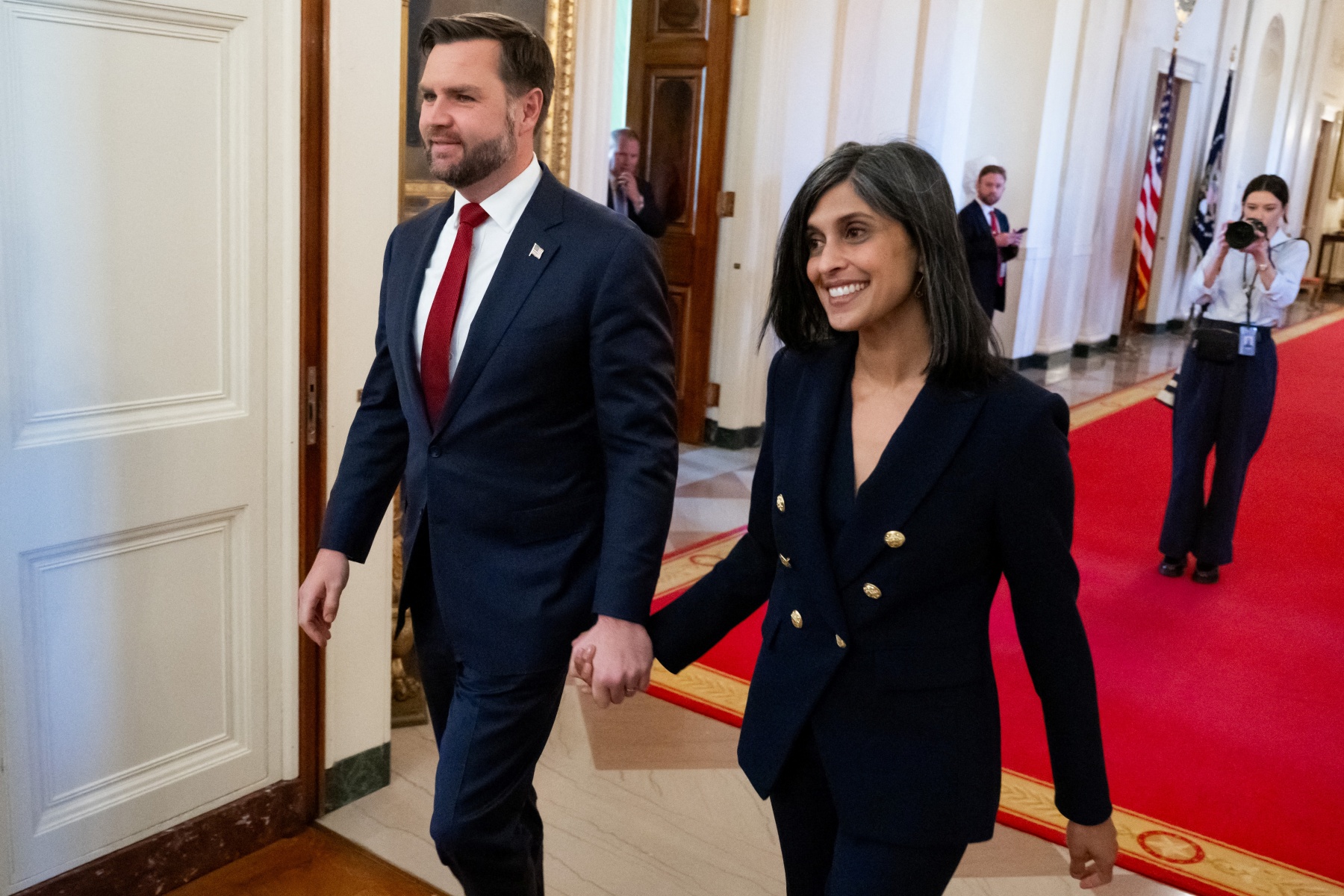 Vice President JD Vance and wife Usha's relationship timeline