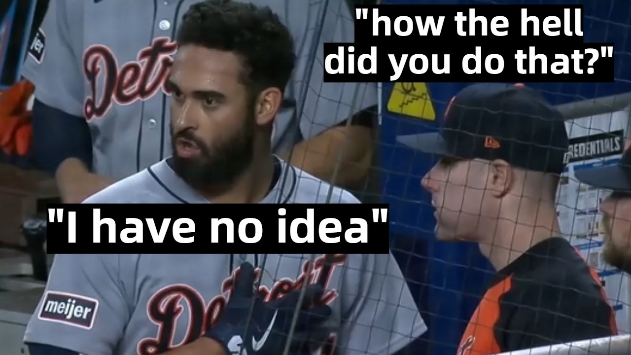 We just saw a home run unlike any we've ever seen before on an MLB field