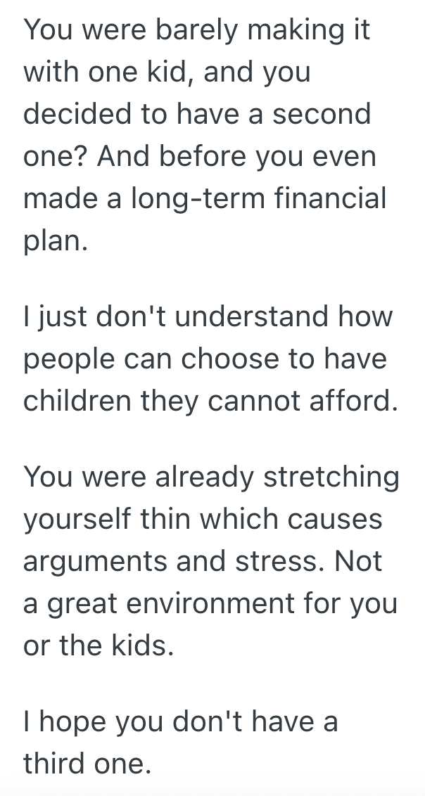 Husband Thinks His Wife Needs To Work Full Time So They Can Pay The ...