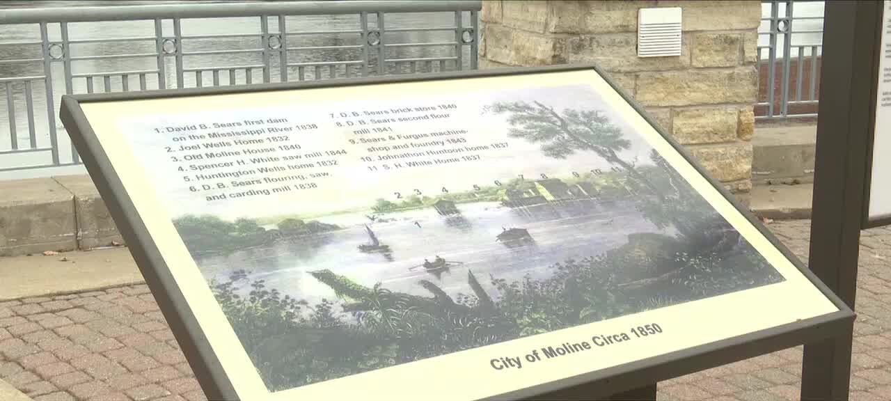 Moline riverfront tribute honors innovator David Sears