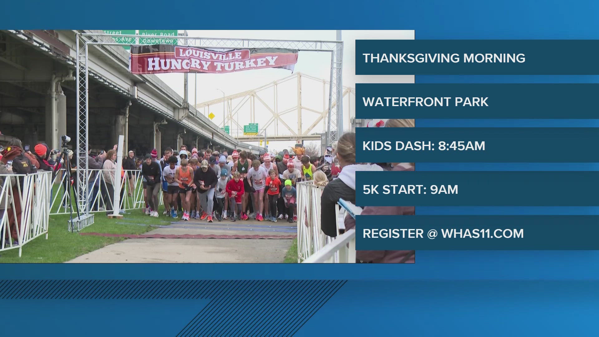 Hungry Turkey 5K returns to benefit WHAS Crusade for Children