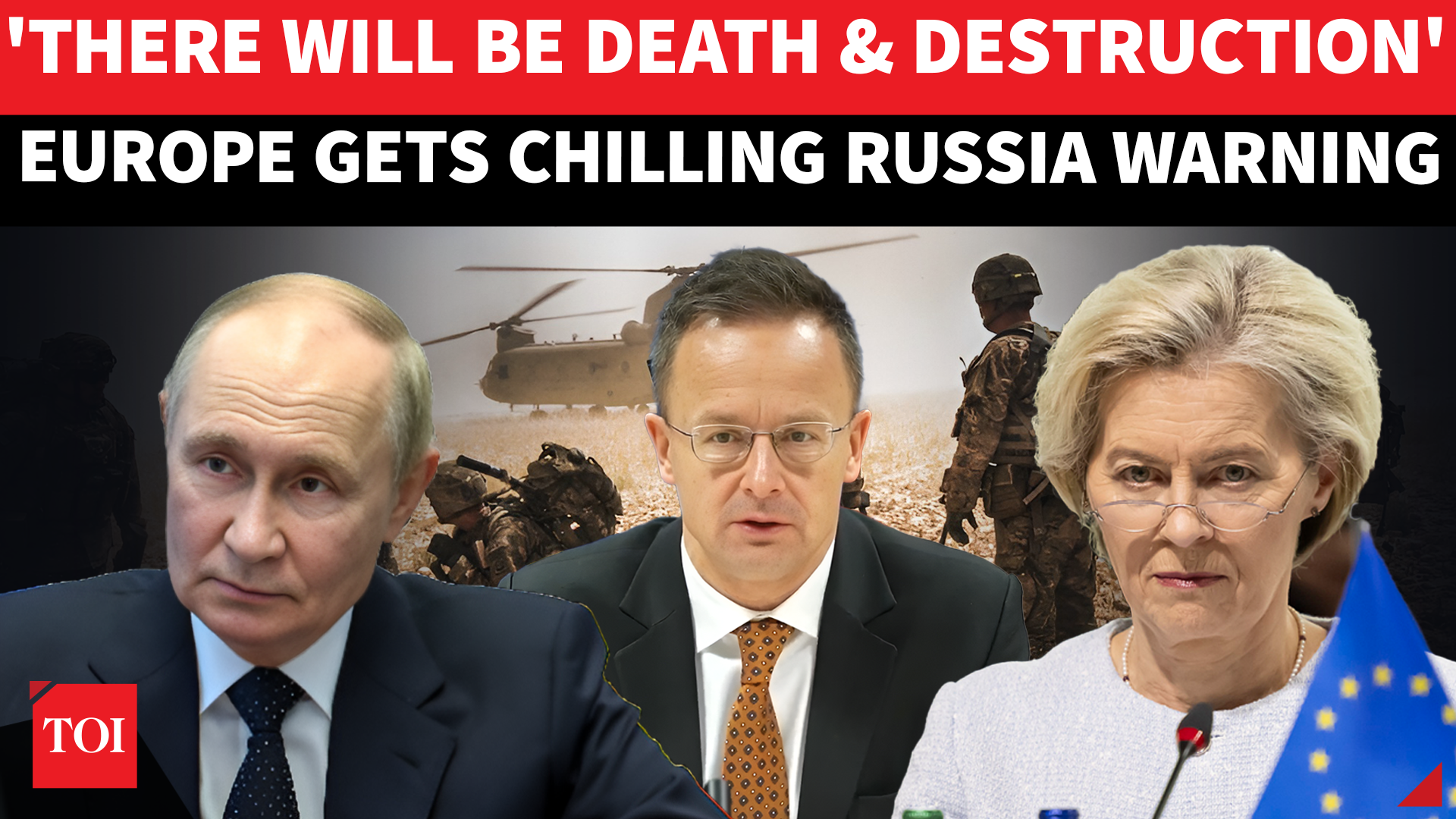 'Don't Sabotage, Or More Will Die': Europe Gets Scary Warning On Trump ...