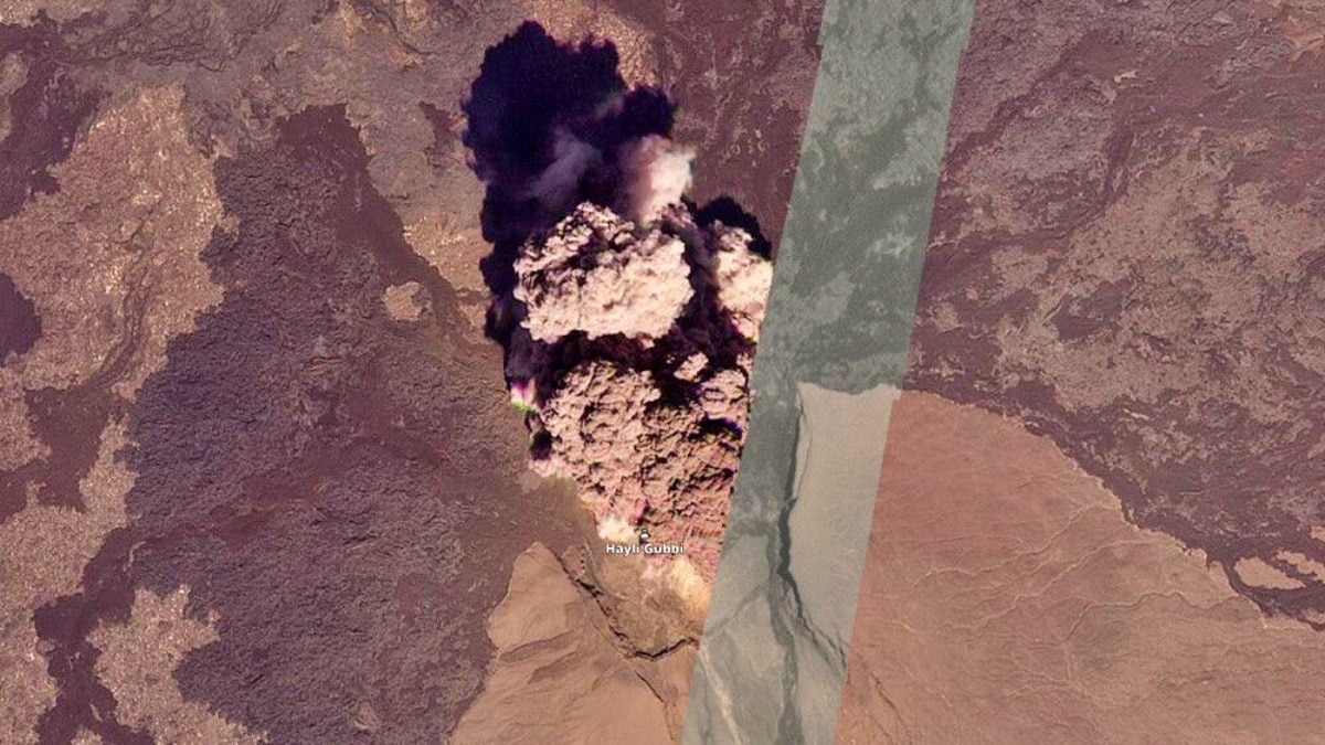 Ethiopia's Hayli Gubbi volcano: Satellite captures once-in-10,000-year ...
