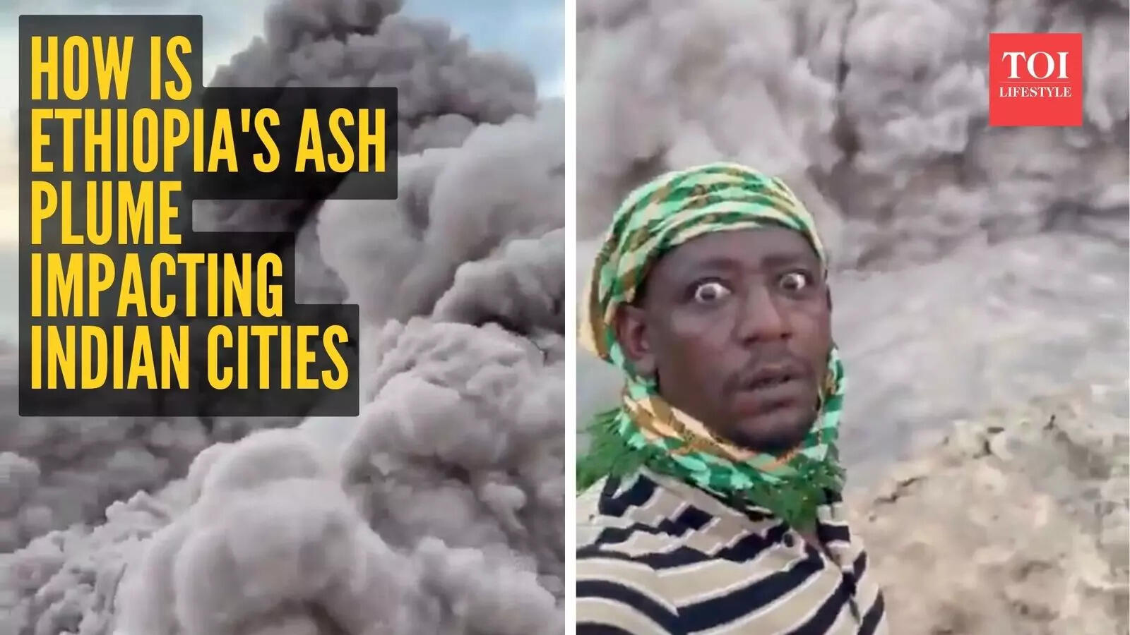 Video: What happens when volcanic ash reaches a city? How is Ethiopia's ...