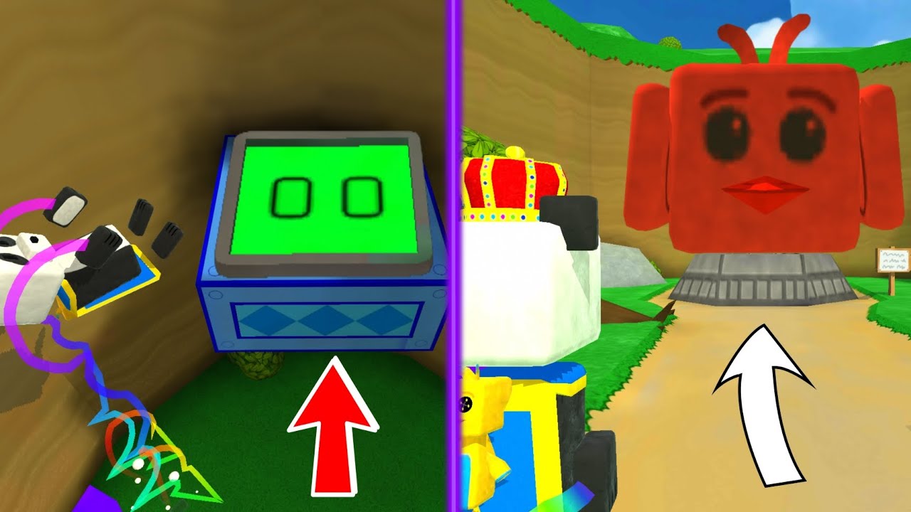 Found a secret green button that gave a big bird | Super Bear Adventure ...