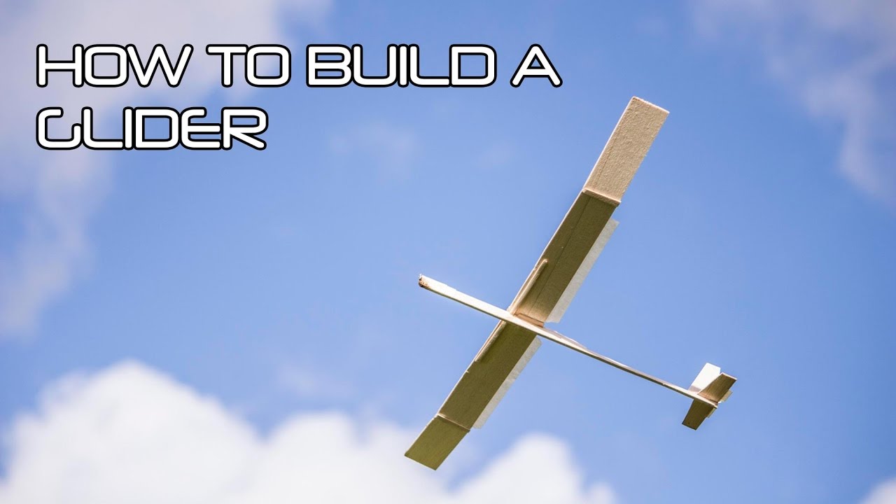 How to make a balsa wood glider