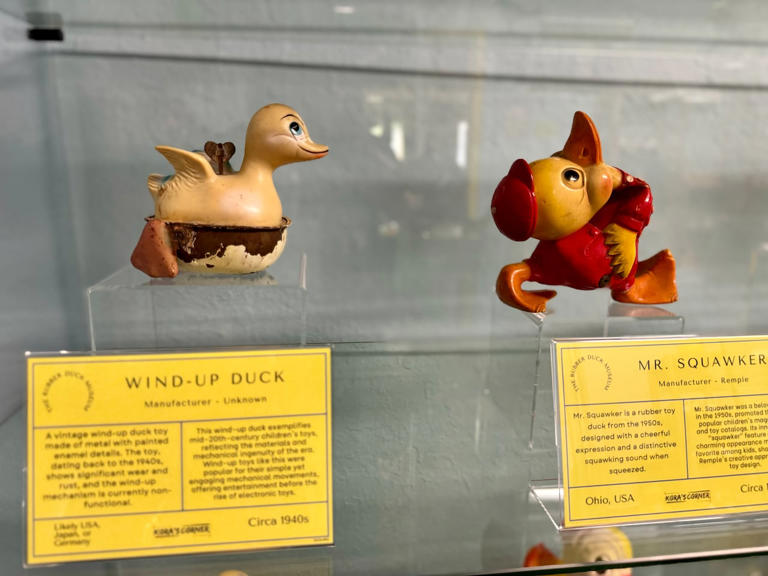 This rubber duck museum in a U.S. border town has lost business. Now it ...