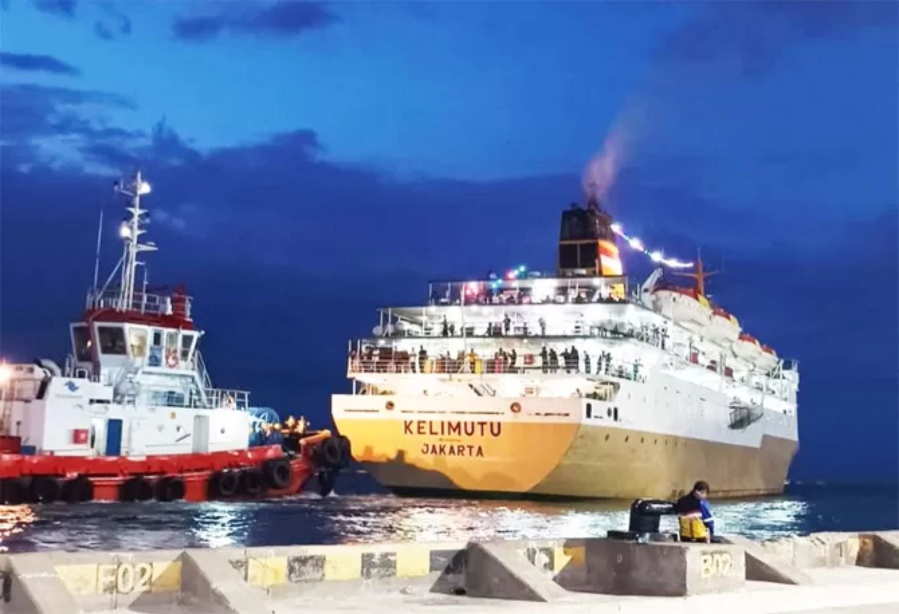 Rute kapal Pelni dari Jakarta ke Indonesia Timur yang masih relatif ...