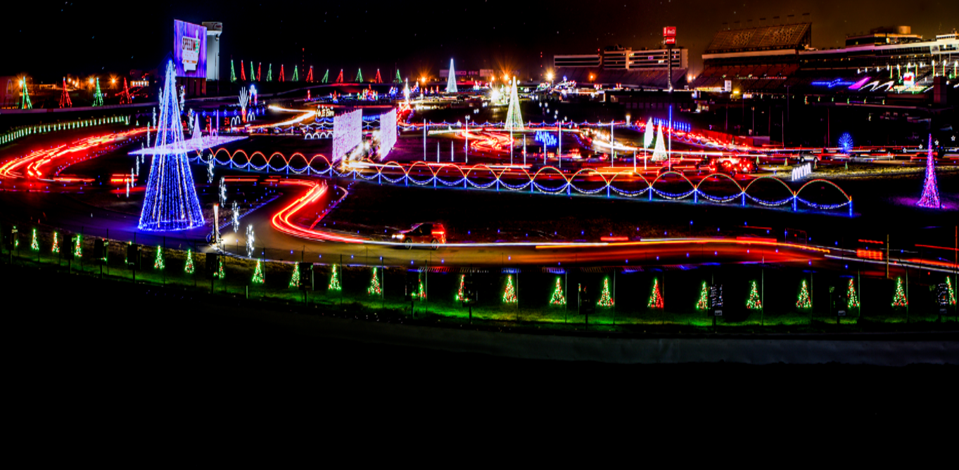Nearly six million Christmas lights on display at Charlotte Motor ...