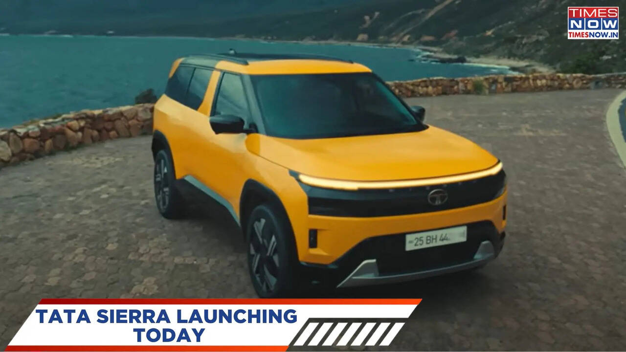 Tata Sierra SUV Returns Today - A New-Age Comeback Of An Indian Icon