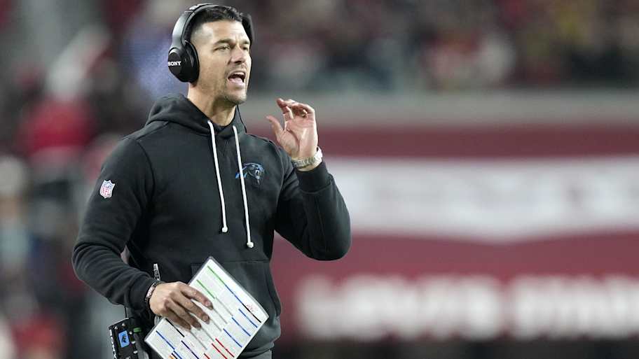 Carolina Panthers head coach Dave Canales just warmed his own seat up