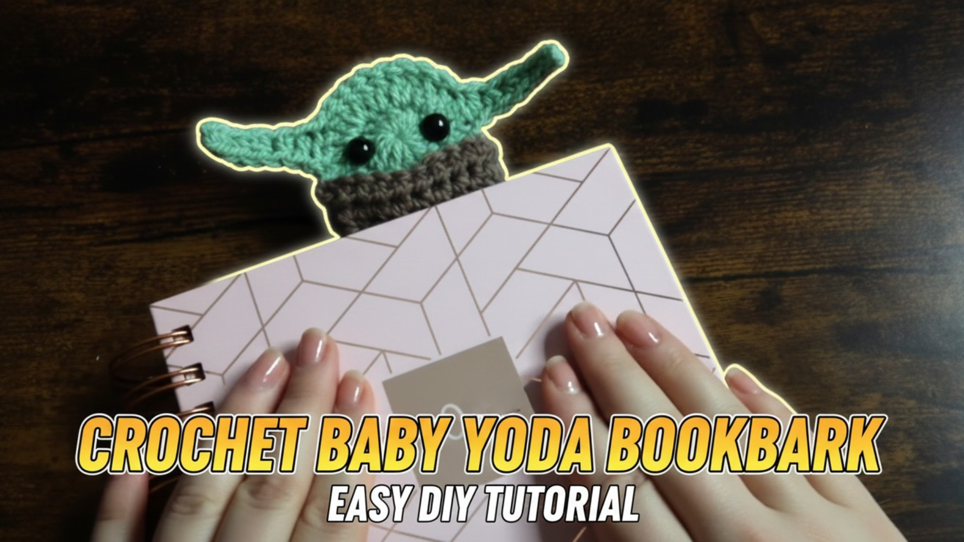 Baby Yoda Bookmark: Crochet Tutorial for Beginners
