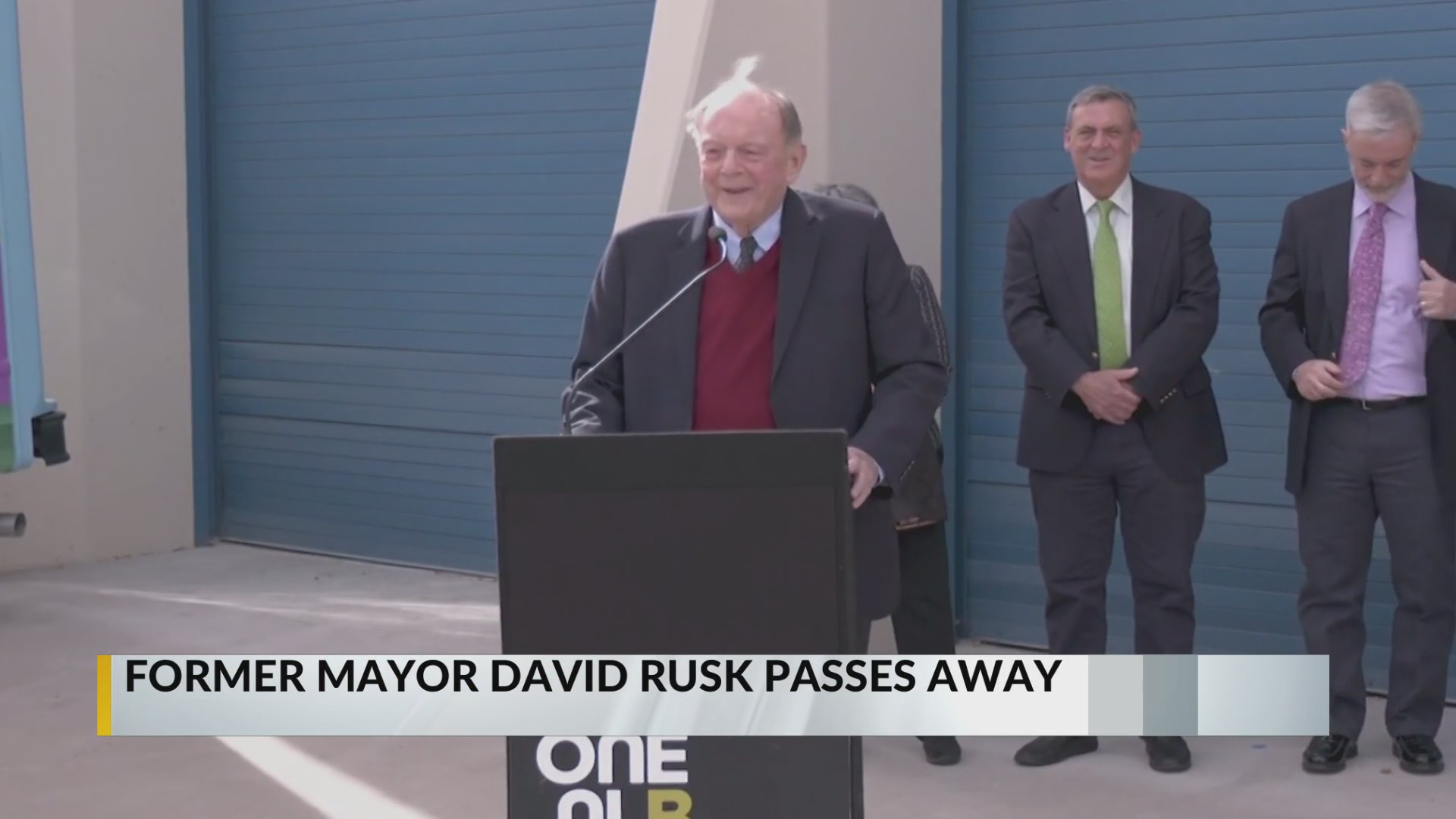 Former Albuquerque mayor, David Rusk, passes away
