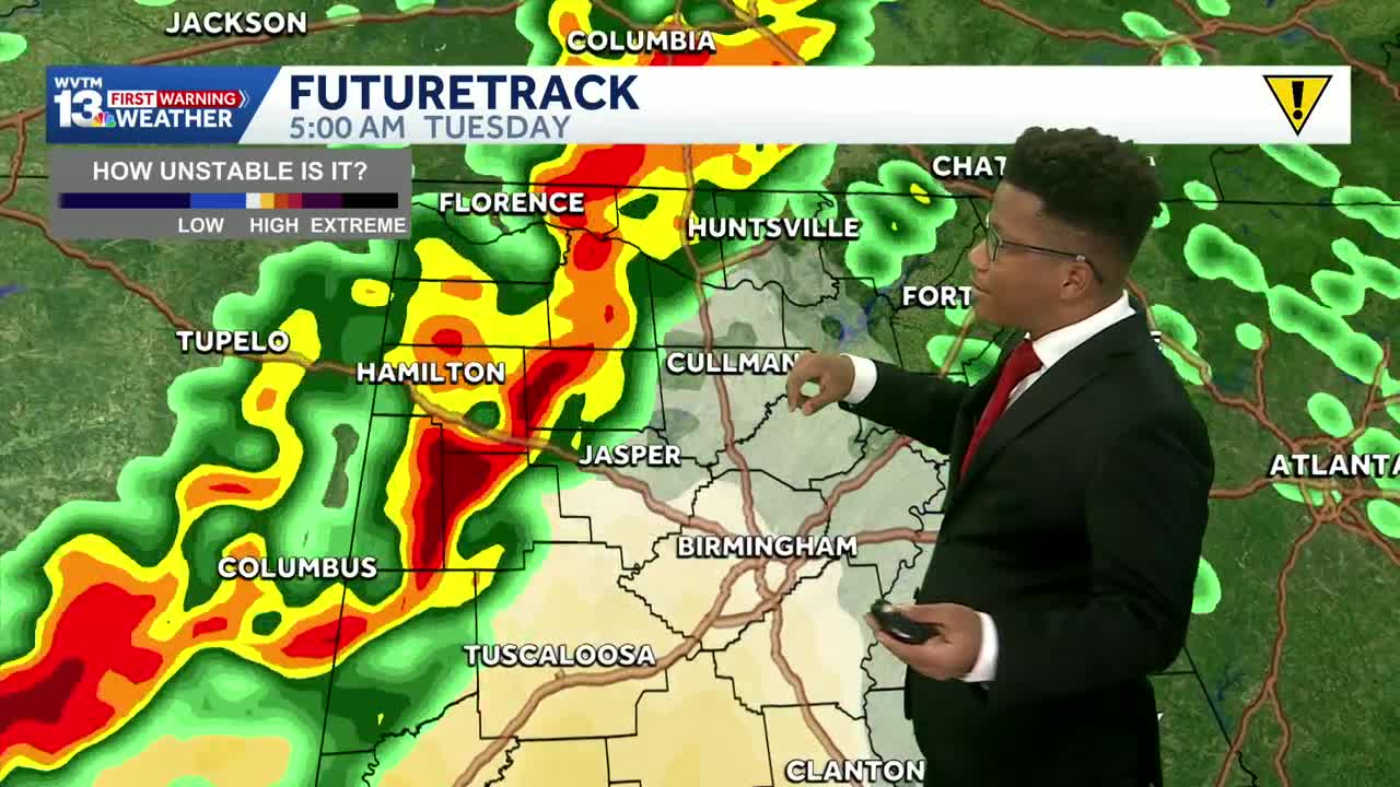 Late Night Update: Alabama's weather forecast brings severe storms ...
