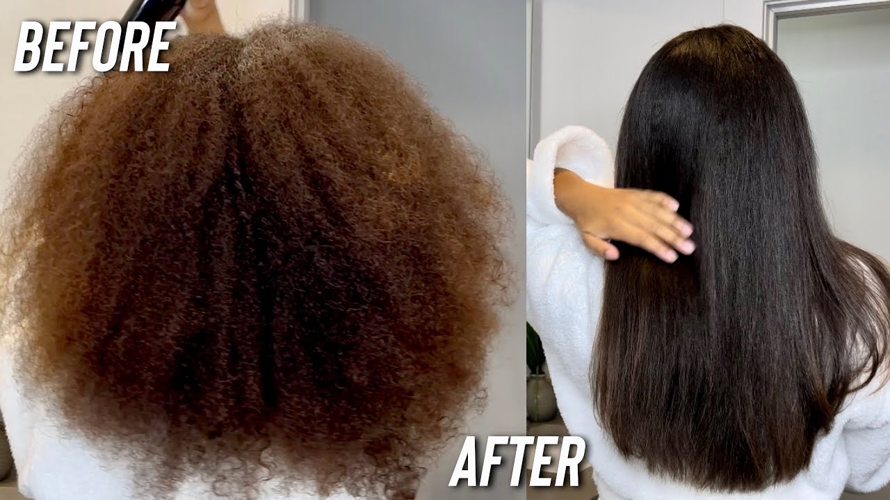 Updated silk press at home routine using Tymo Ring Plus