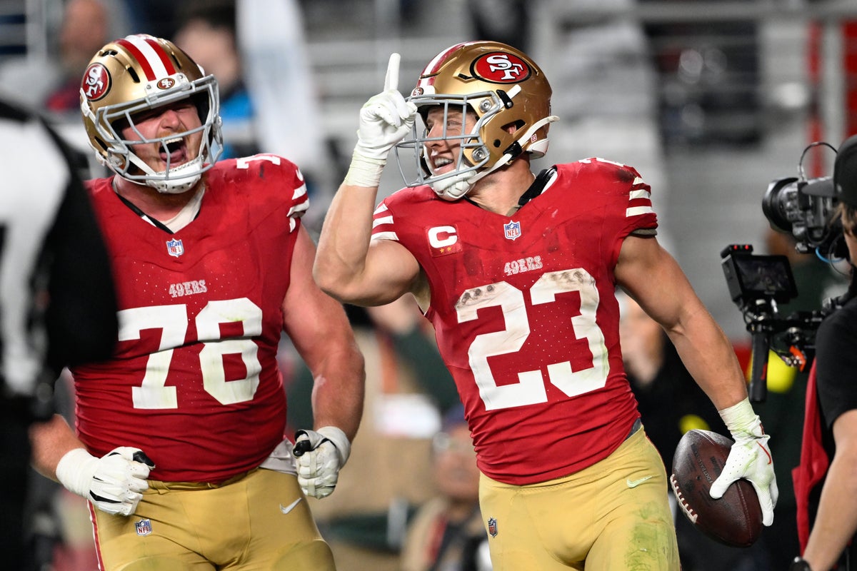 Una gran noche de Christian McCaffrey lleva a los 49ers a la victoria ...