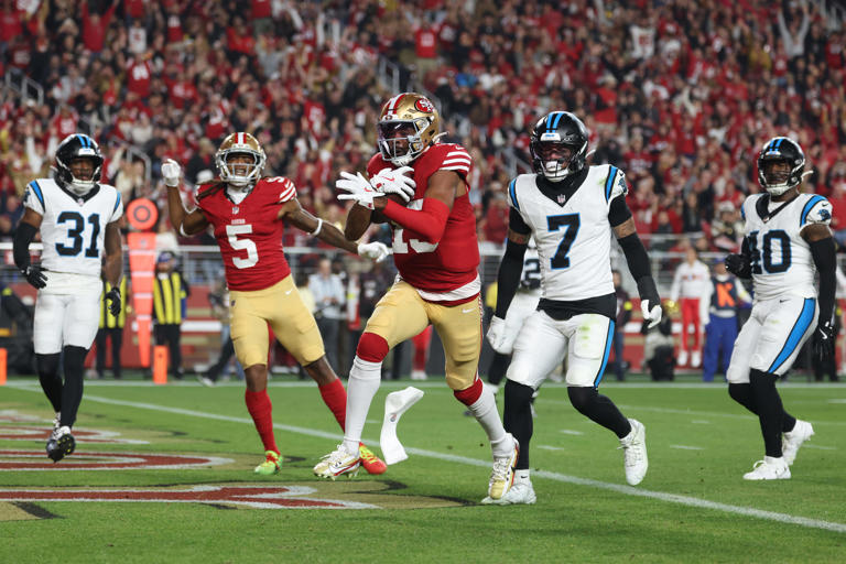 49ers WR throws punch at Carolina player after win over Panthers