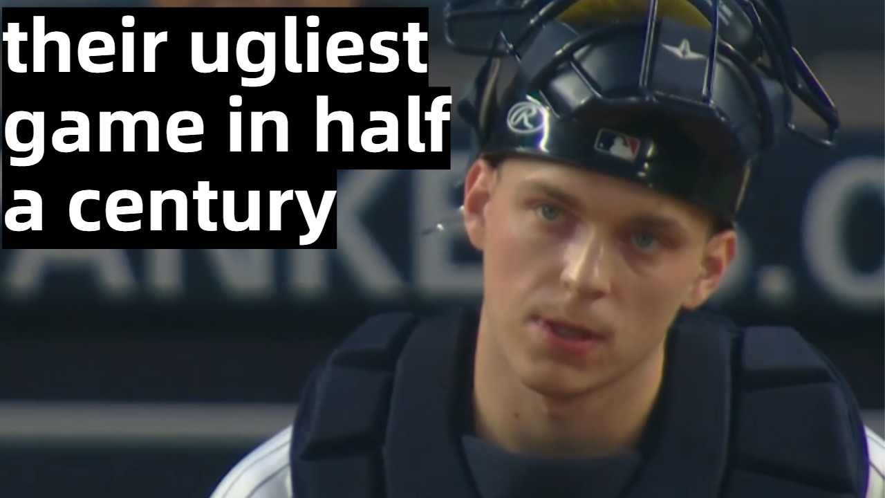 The Yankees just somehow played their sloppiest game in over 50 years