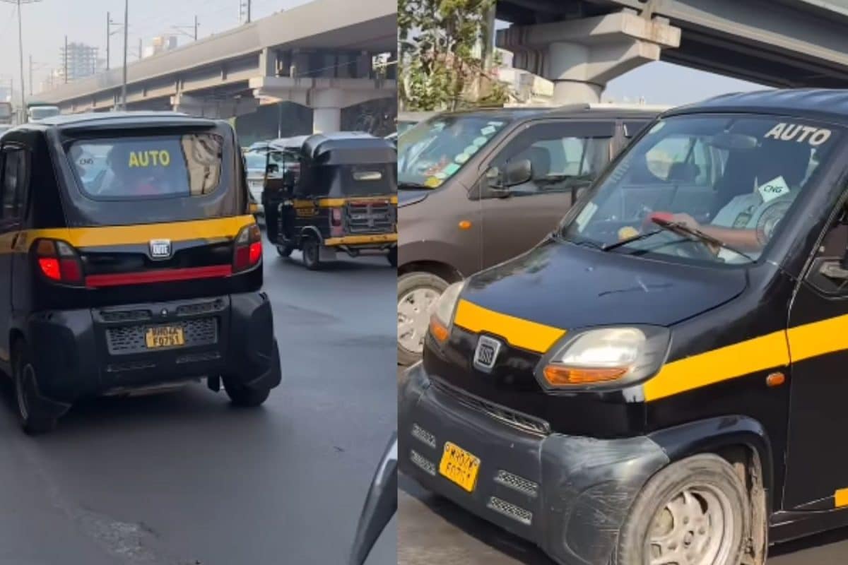 Mumbai Roads See Bajaj Qute Converted Into Auto Rickshaw, Locals Wonder ...