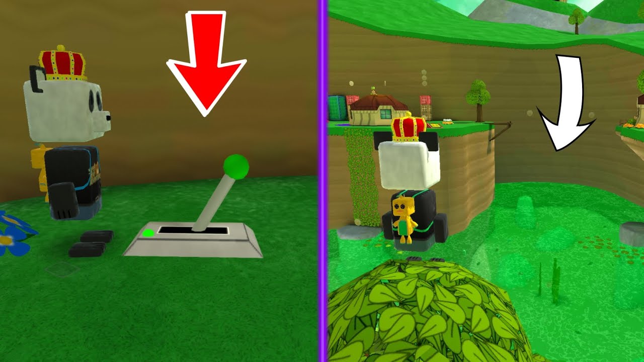 Found a secret lever that turned water into acid | Super Bear Adventure ...