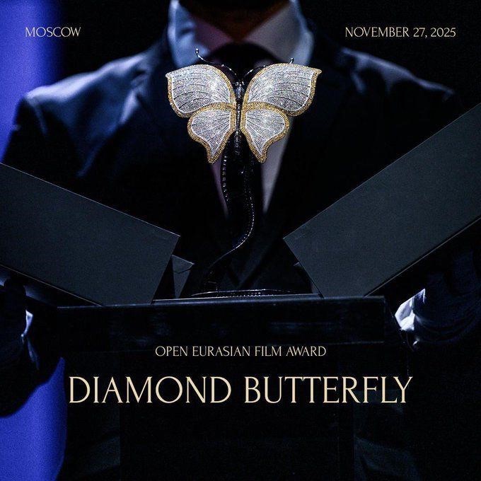 Türkiye, Moskova’daki "Elmas Kelebek (Diamond Butterfly)" ödüllerinde ...
