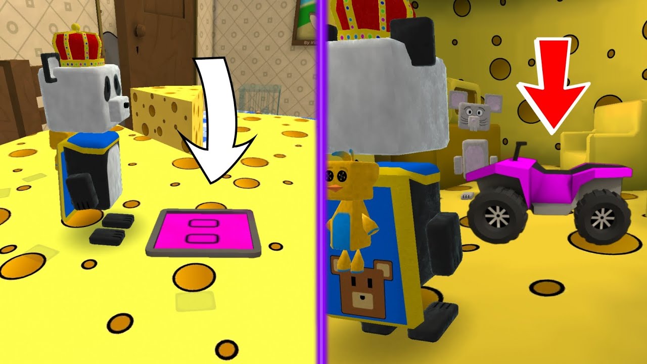 Found a new pink button | Super Bear Adventure walkthrough