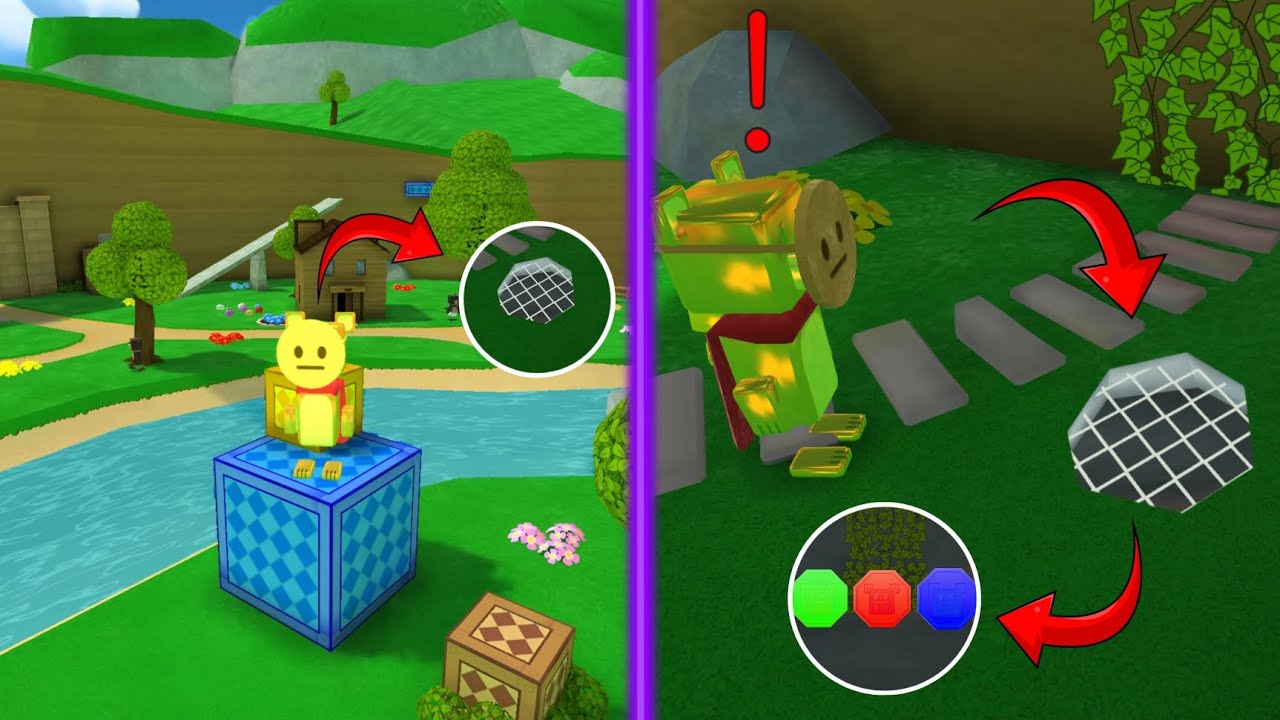 Found a secret place with colorful coins | Super Bear Adventure walkthrough