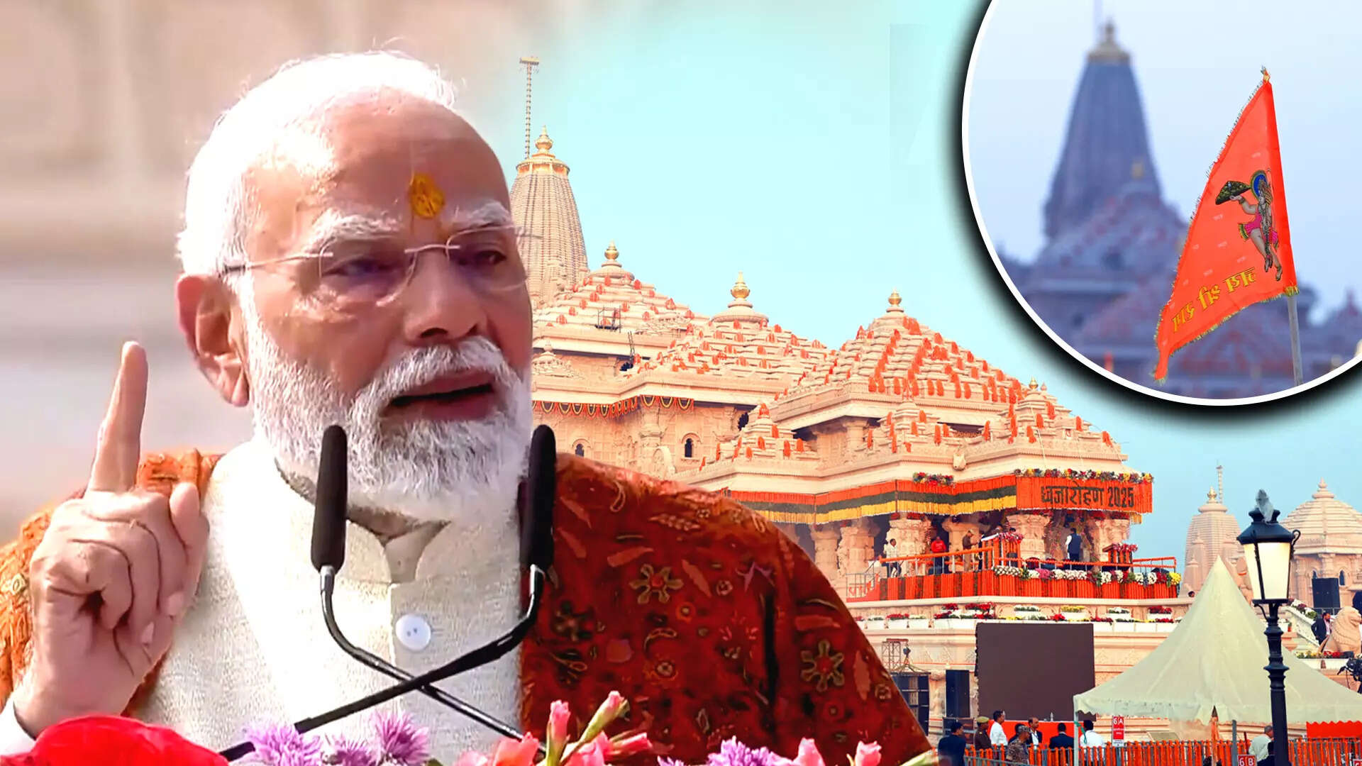 PM Modi Declares India’s 500-Year Resolve Fulfilled With Dharma Flag ...