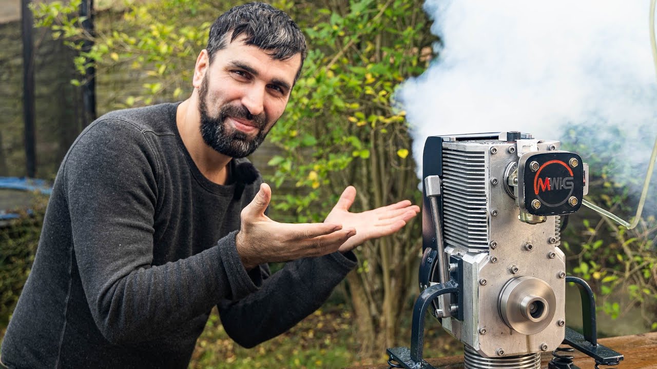 Start of own rotary engine! Engine or smoke machine? Part 3