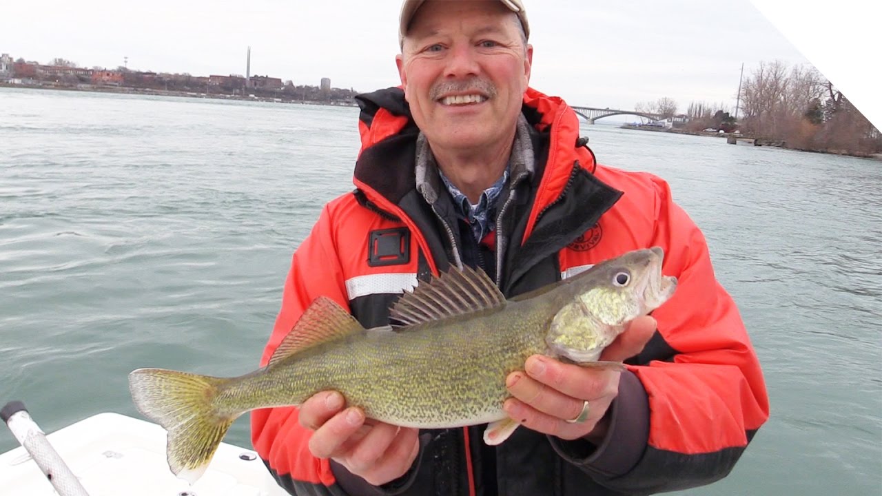 The first fish in the new boat!