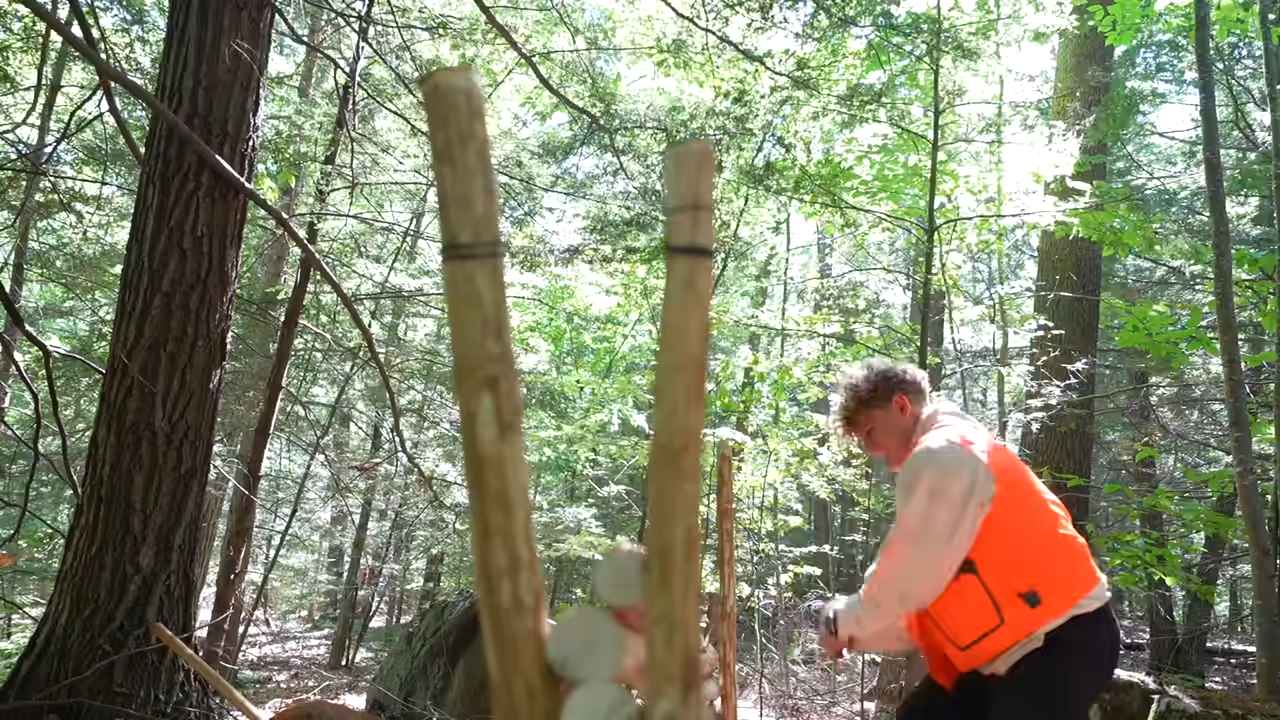 The backwoods shelter build that turned into a lesson in real survival