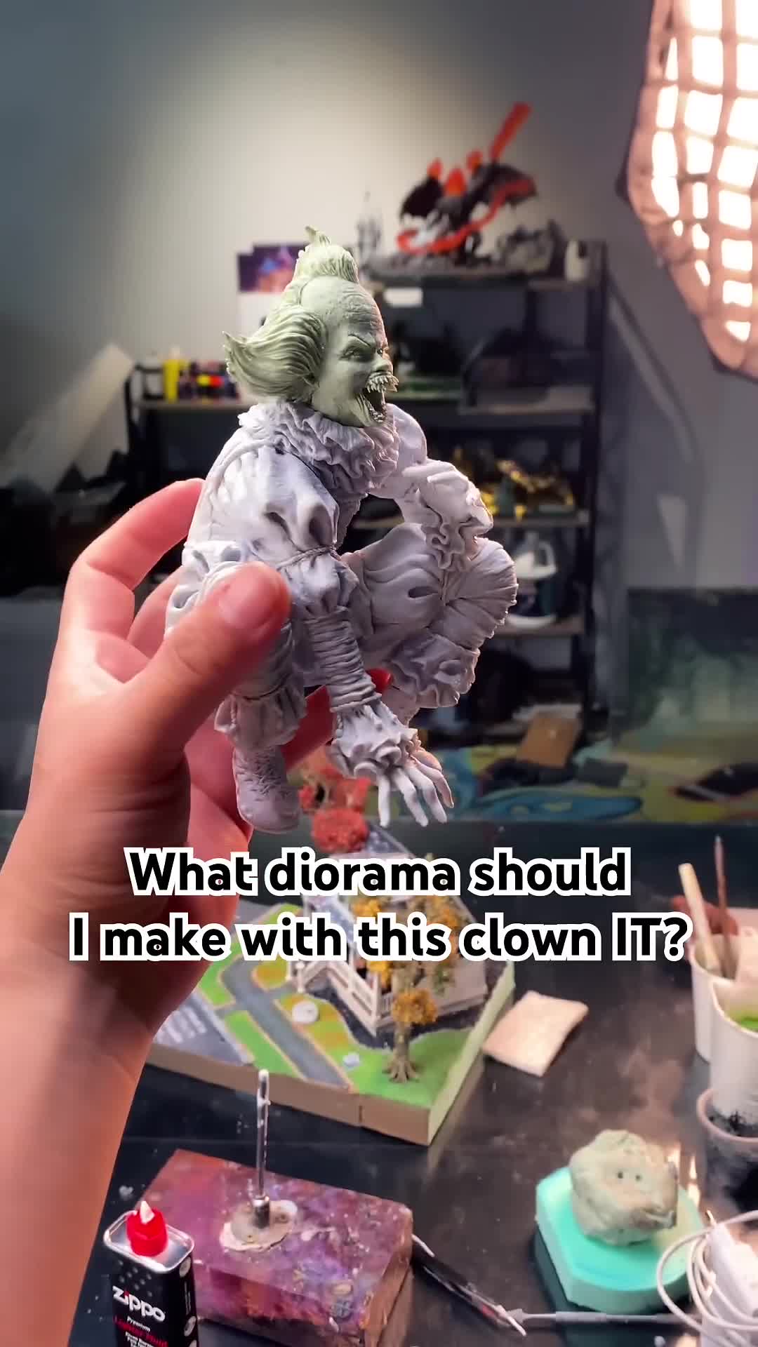 What diorama should I make with this clown IT?