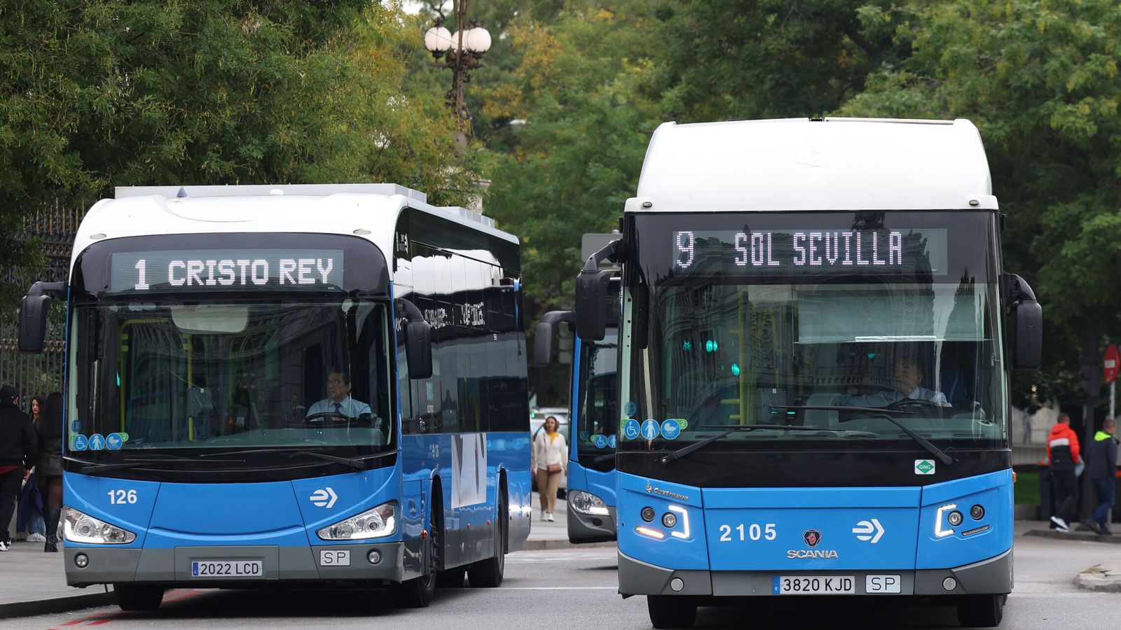 Los autobuses de la EMT de Madrid serán gratuitos durante tres días ...