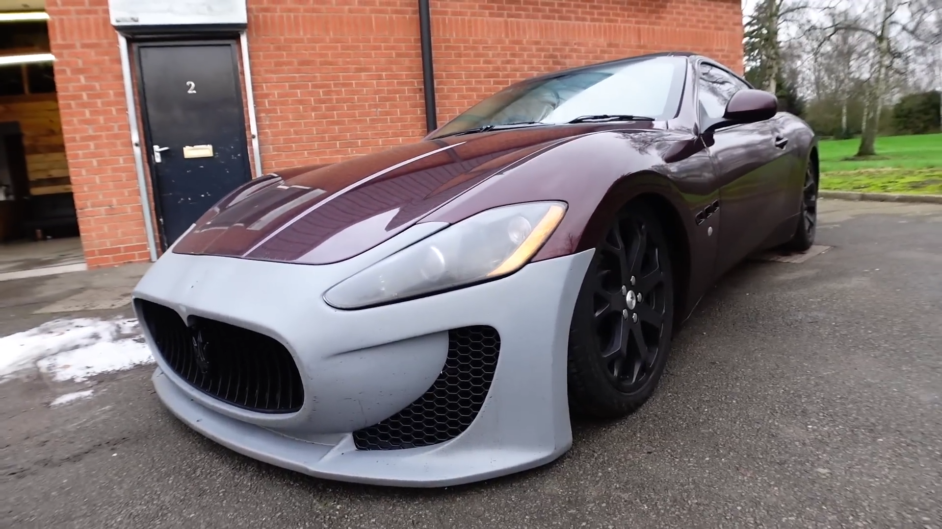 I finally opened the £16,500 wide body kit for my Maserati