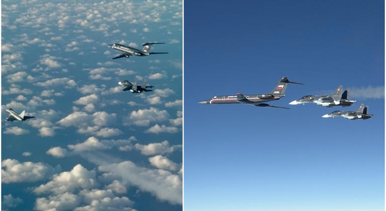 Jet russo «Perla Nera» intercettato dagli Eurofighter italiani sopra l'Estonia sul Mar Baltico ...